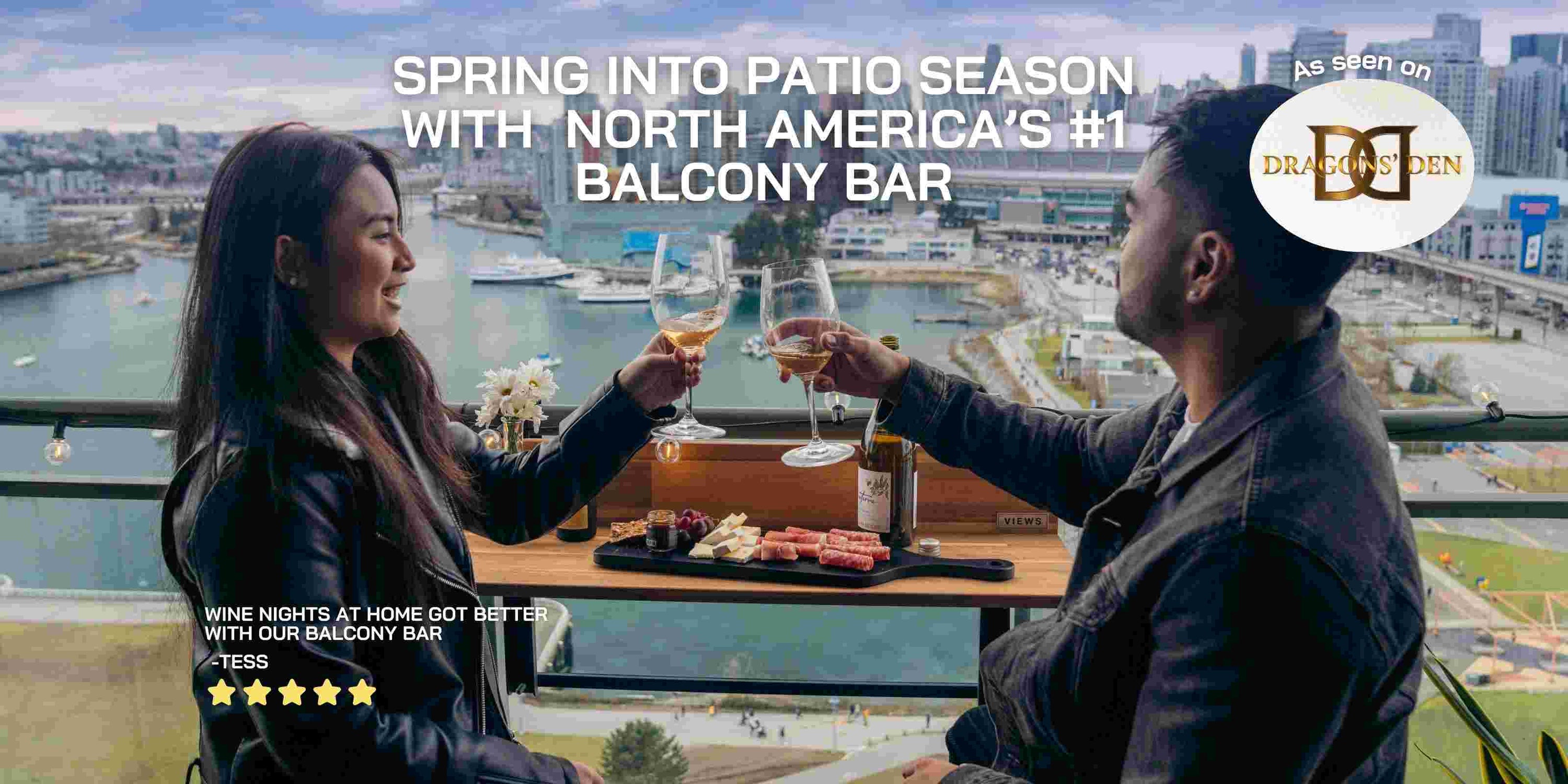 Functional Patio Furniture for Small Apartments | Views Balcony Bar