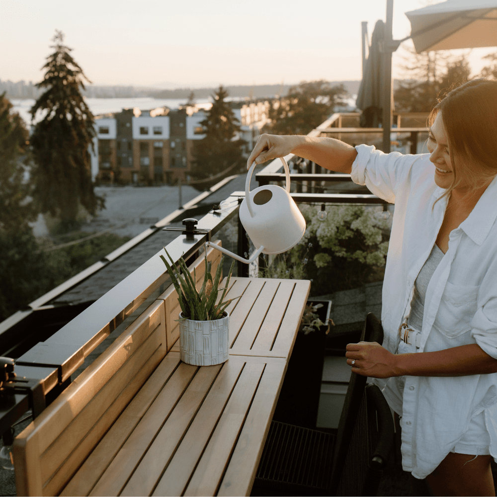 Views Balcony ™ Bar | Folding Railing Bar Table for Patio