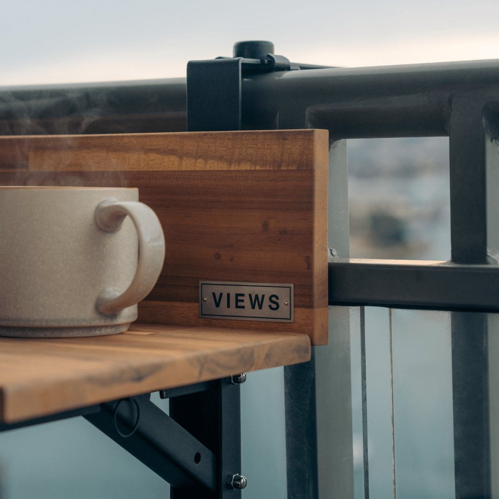 Views Balcony Bar Mini | Outdoor Railing Hanging Bar Table
