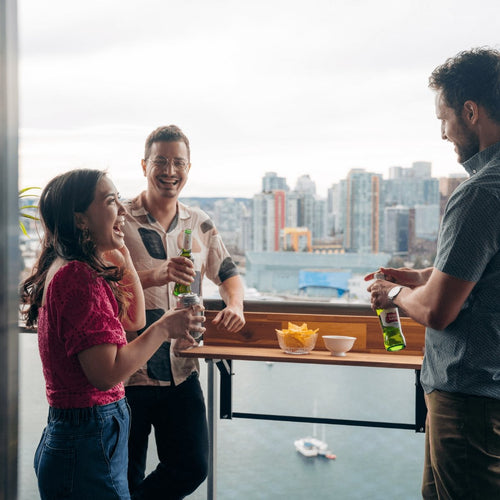 Views Balcony Bar Mini | Outdoor Railing Hanging Bar Table